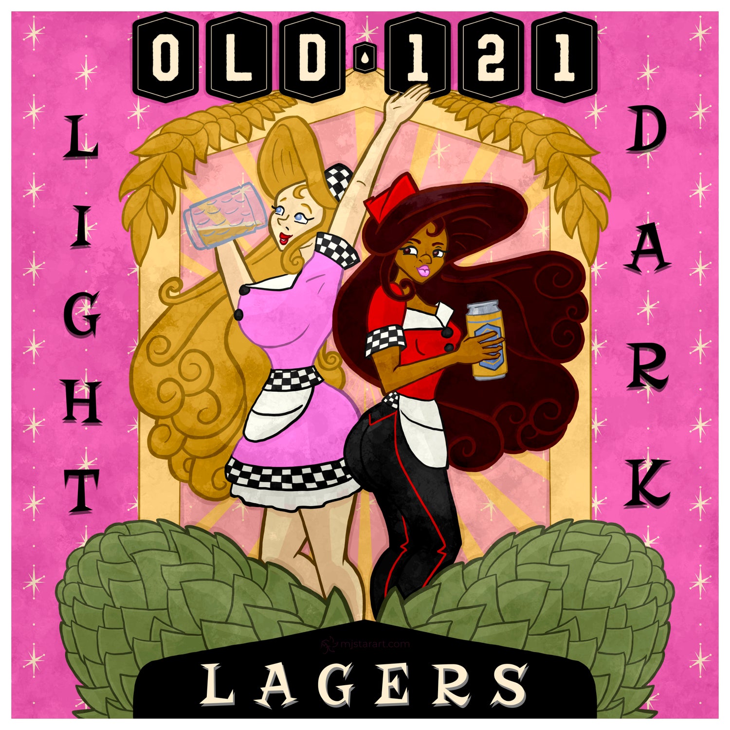 Old 121 Lagers Story | M. J. Star Art